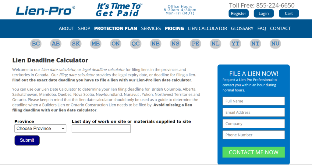 What To Do If You Have Missed Your Lien Filing Deadline PCM CORP ...